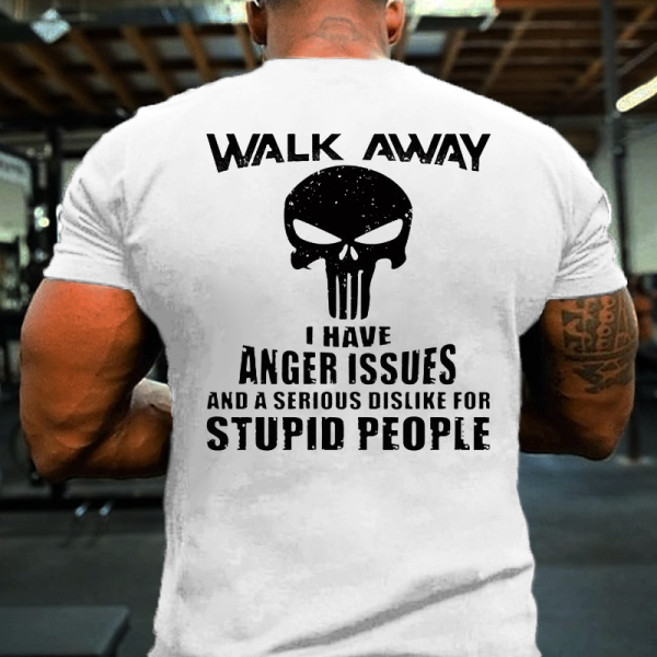 Wholesale Yellow WALK AWAY I HAVE ANGER ISSUES AND A SERIOUS DISLIKE ...