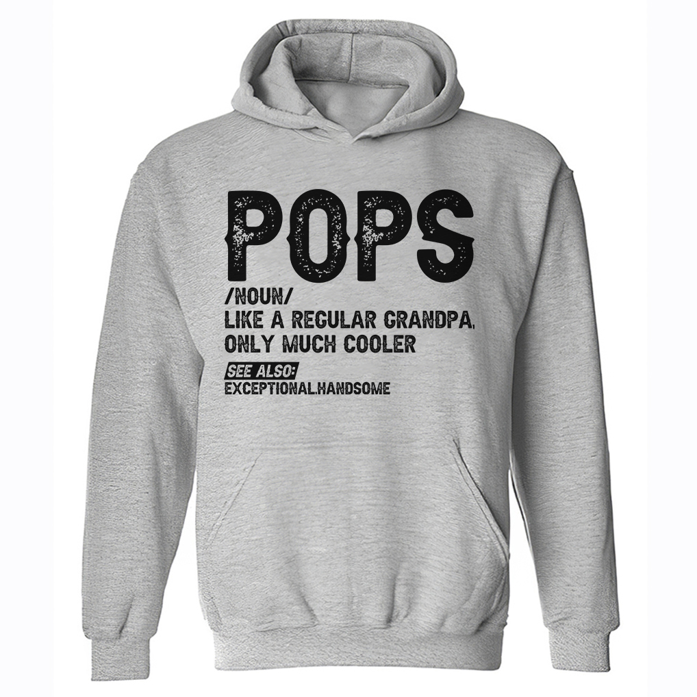 Wholesale Light Gray POPS LIKE A REGULAR GRANDPA ONLY MUCH COOLER PRINT ...
