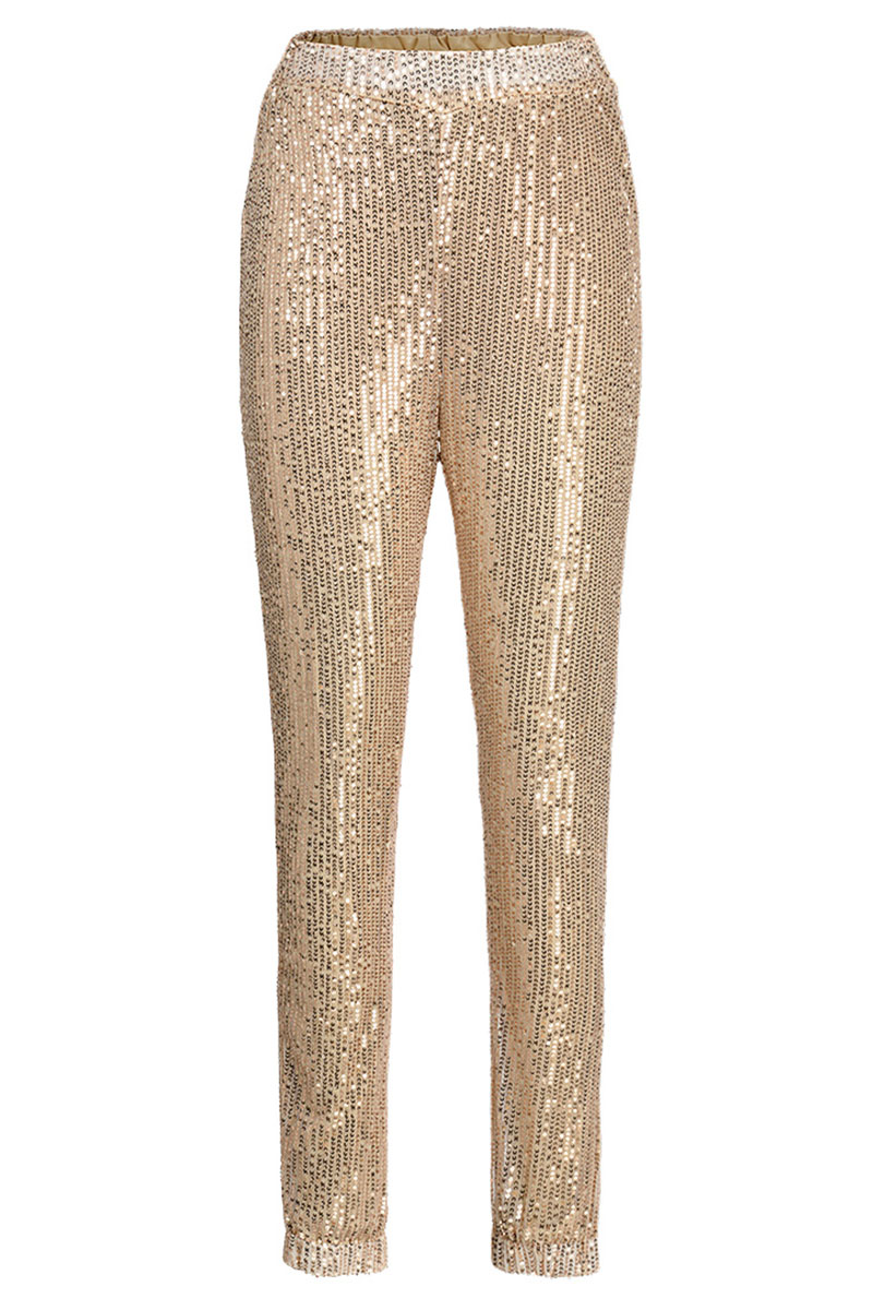 Wholesale Silver Sexy Solid Sequins Mid Waist Pencil Bottoms K14065-4 ...