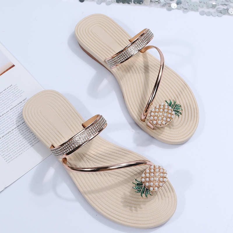 Wholesale Gold Casual Daily Patchwork Round Comfortable Shoes K61013-1 ...