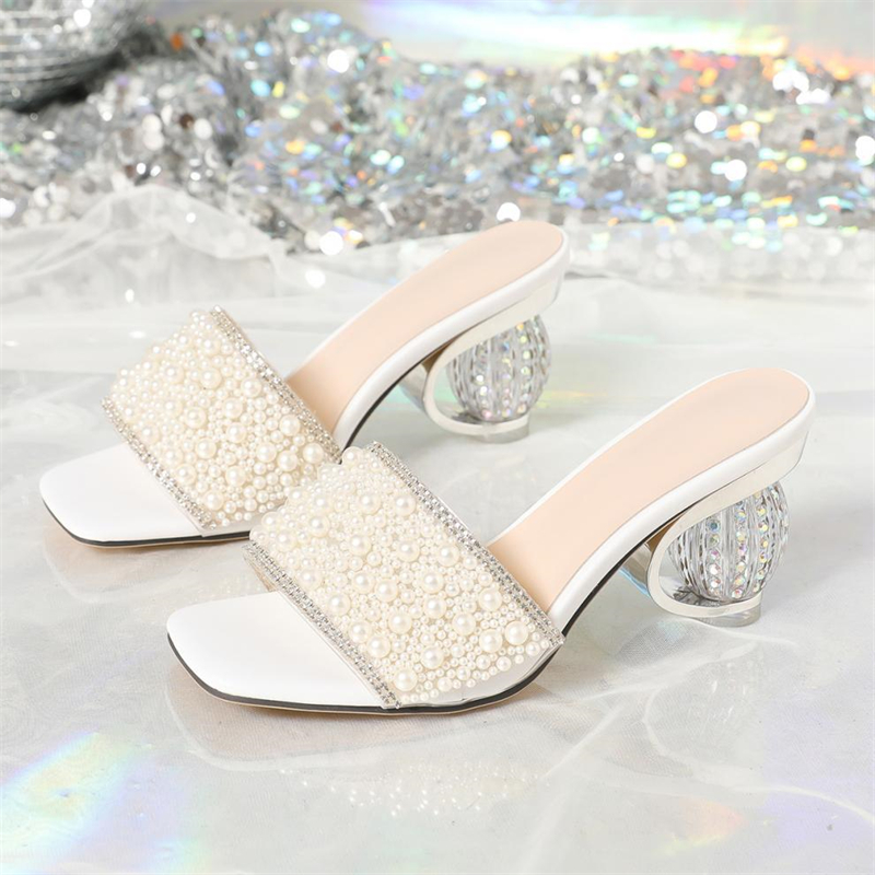 Wholesale Silver Casual Elegant Party Club Formal Pearls Decor Square ...