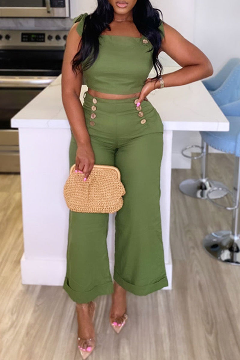 Wholesale Casual Daily Solid Color Belted Spaghetti Strap Sleeveless ...